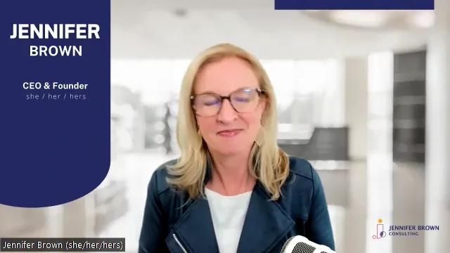 Best Seller Jennifer Brown author of "How to Be an Inclusive Leader ...