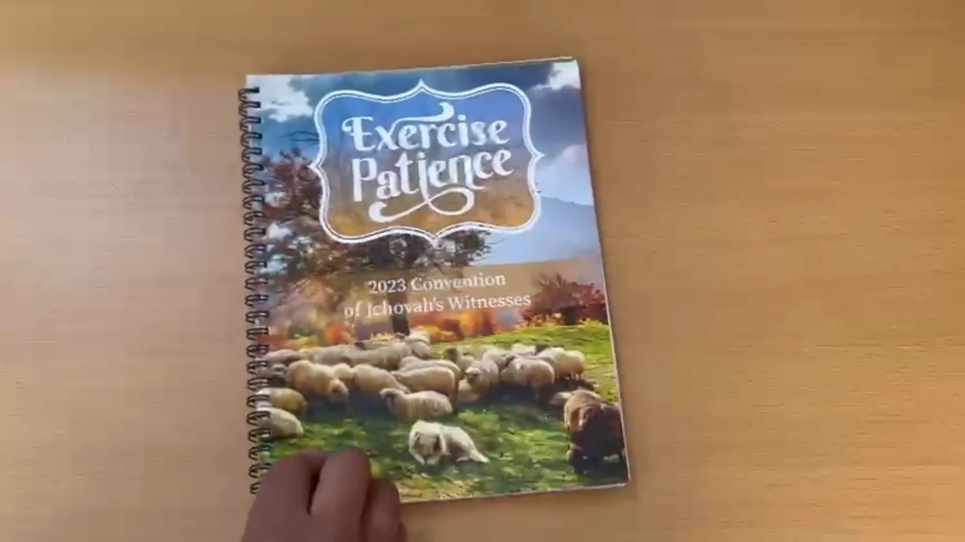 JW Exercise Patience Convention Notebook on Vimeo