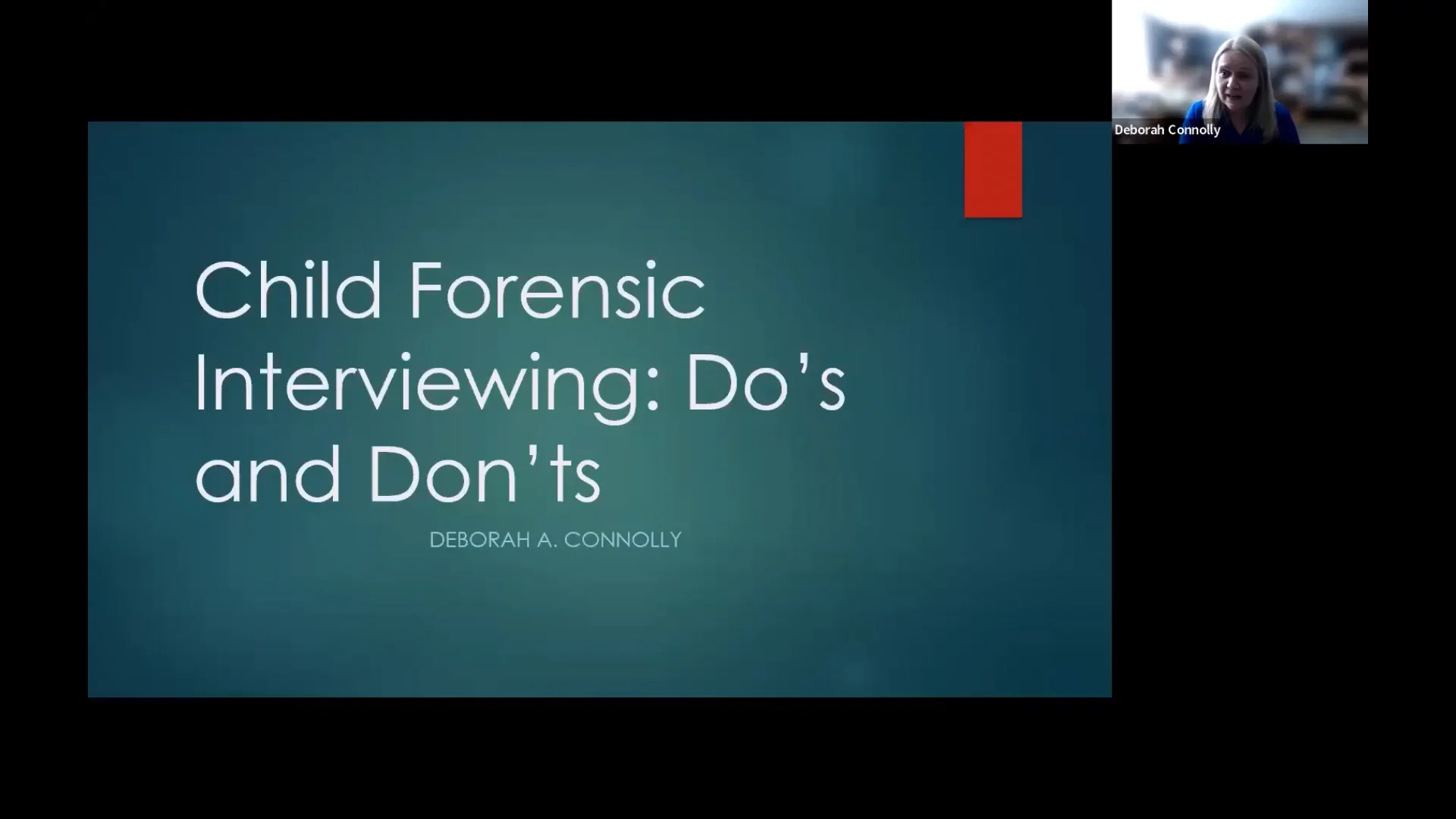 Child Forensic Interviewing: Do's and Don'ts