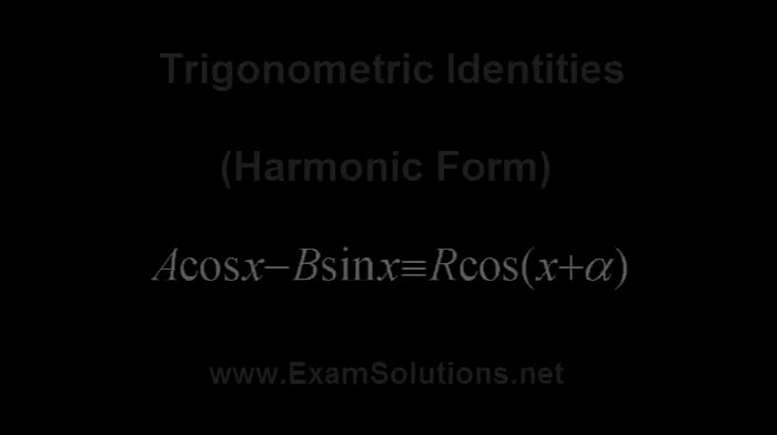 _Core-Maths_Trigonometry_Identities_Harmonic form_Rcos(x+a)_YouTube ...