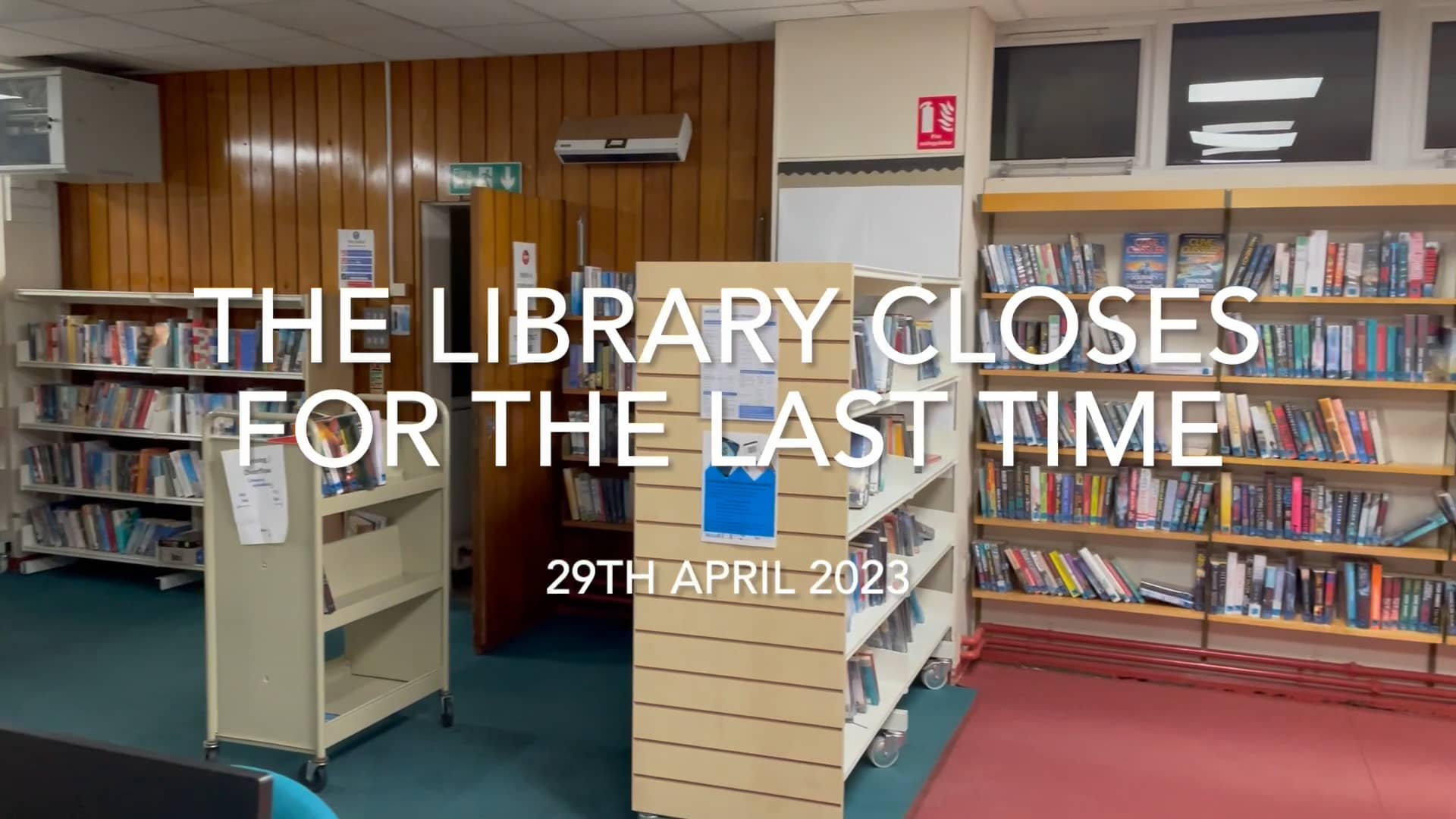 The library closes for the last time - 2023 on Vimeo