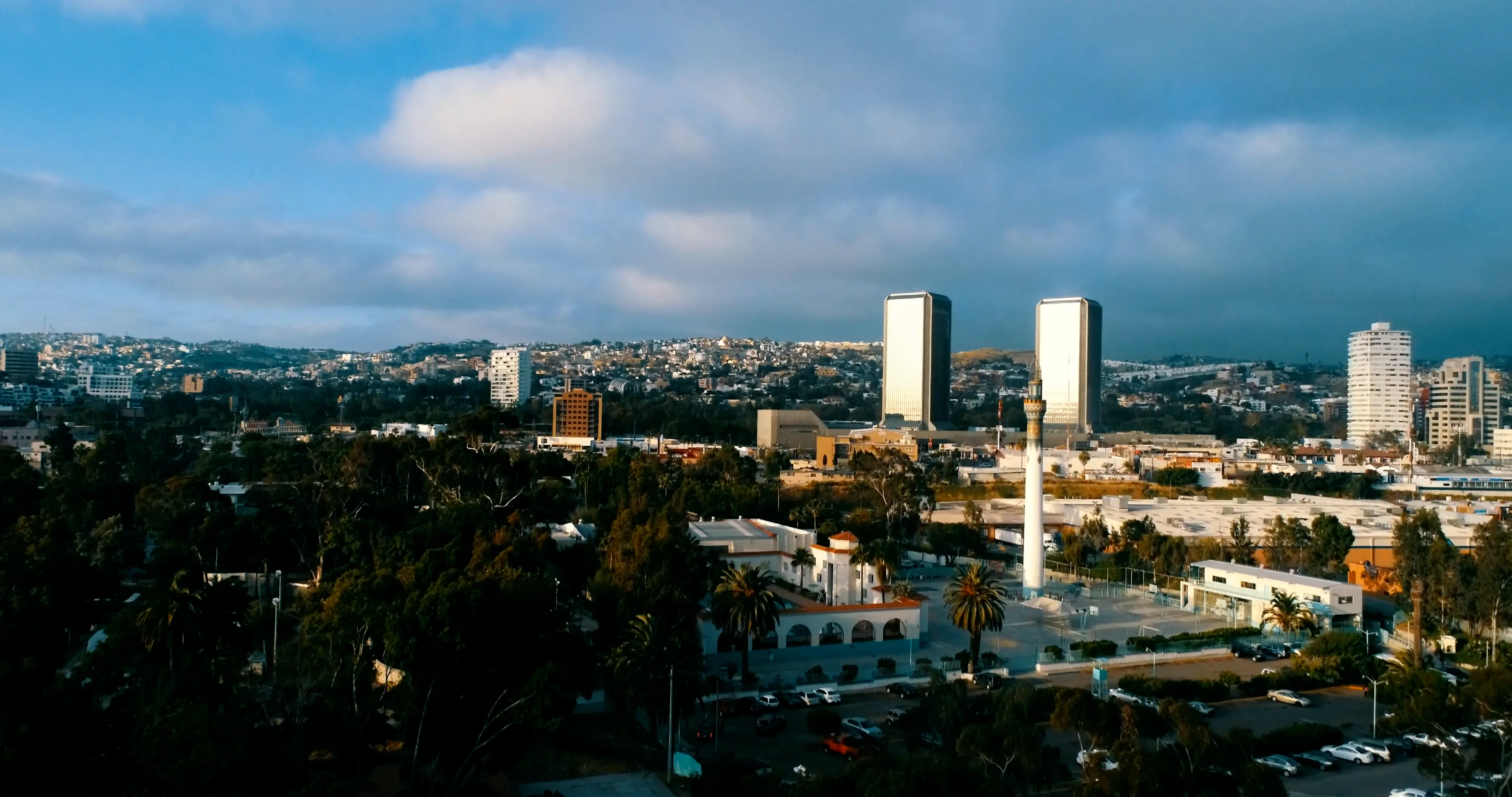 aerial-shot-of-tijuana-city-skyline-in-the-morning-2022-09-13-17-04-20 ...