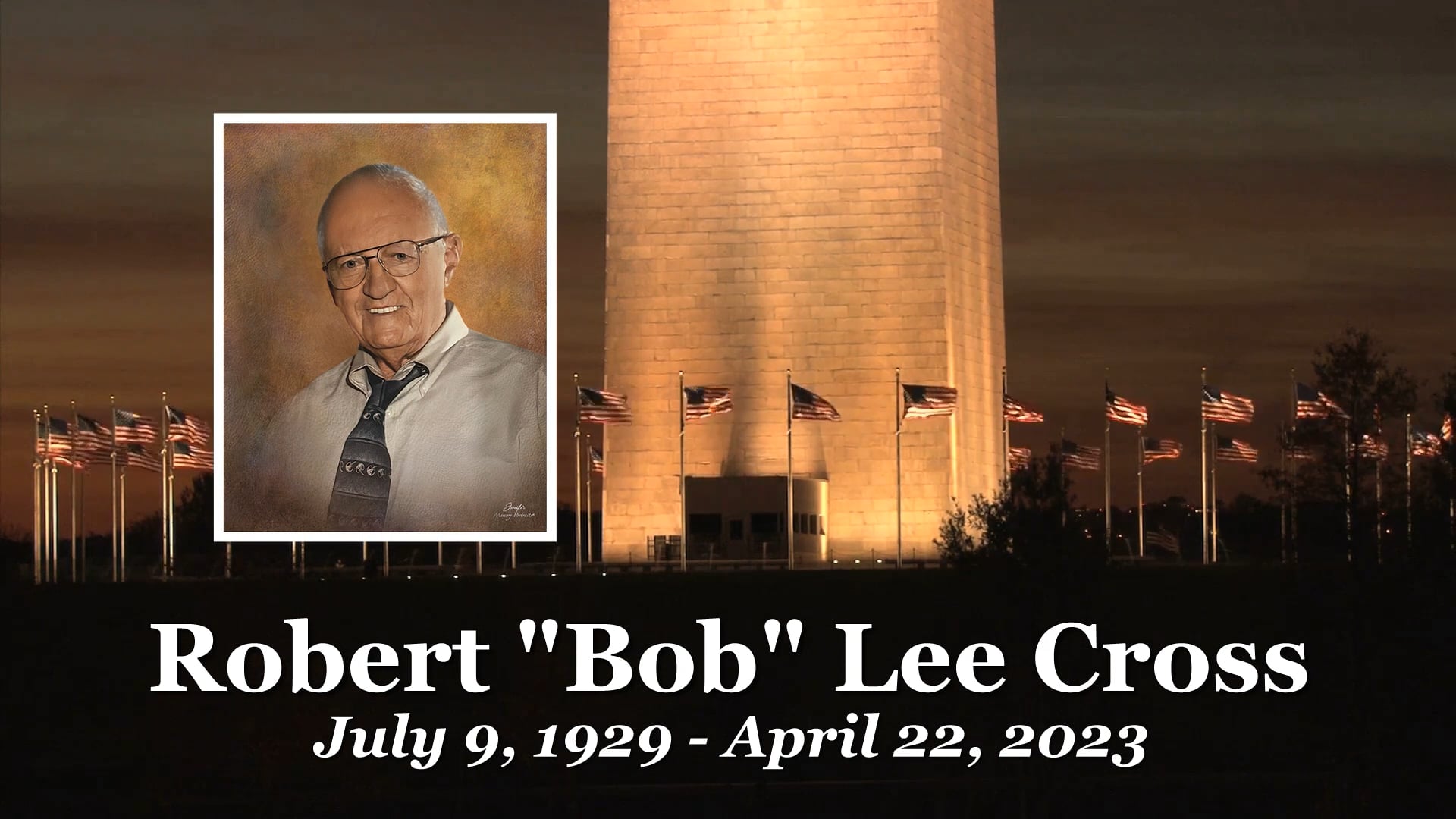 Robert "Bob" Lee Cross - Morgan & Nay Bob Cross on Vimeo