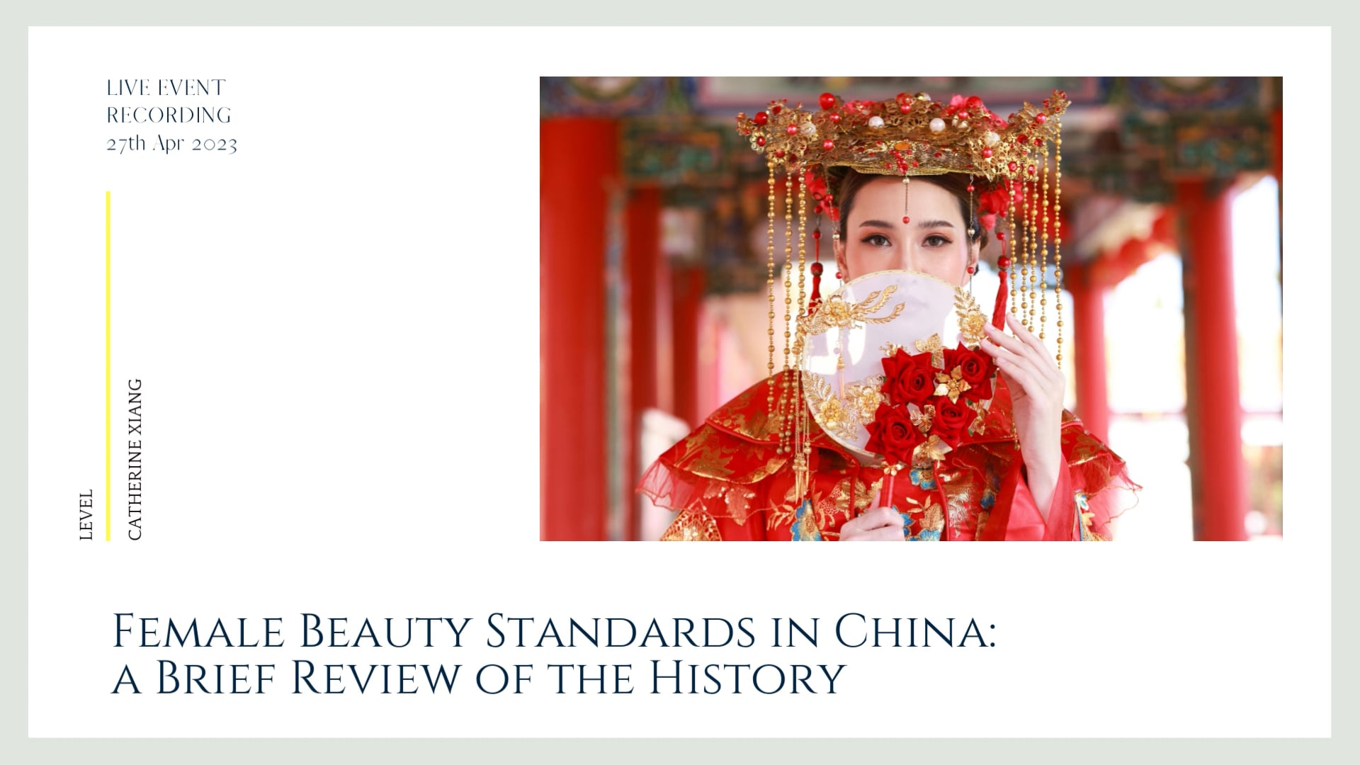 Watch Female Beauty Standards in China: a Brief Review of the History ...