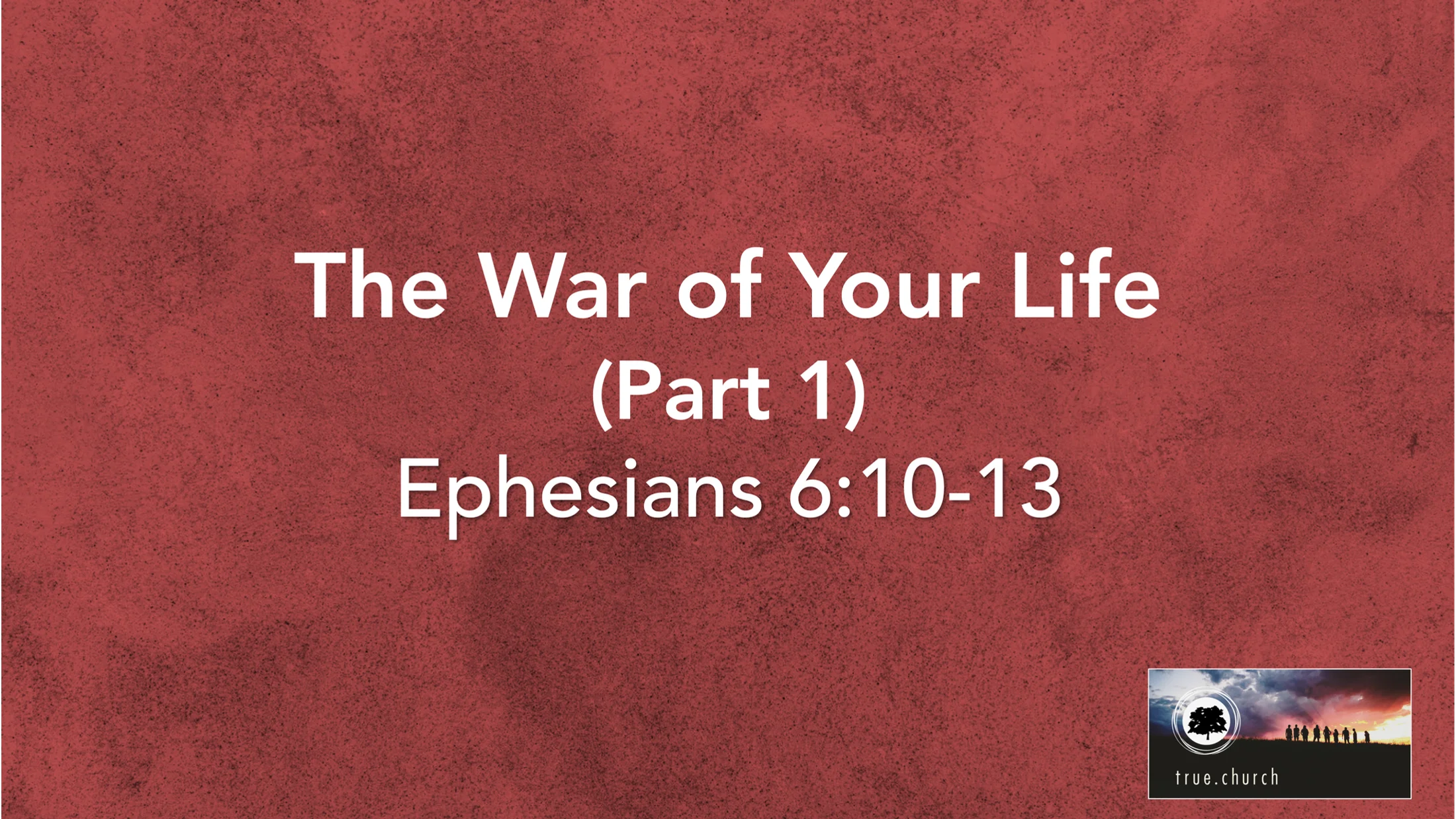 April 30, 2023 | The War of Your Life (Part 1) on Vimeo