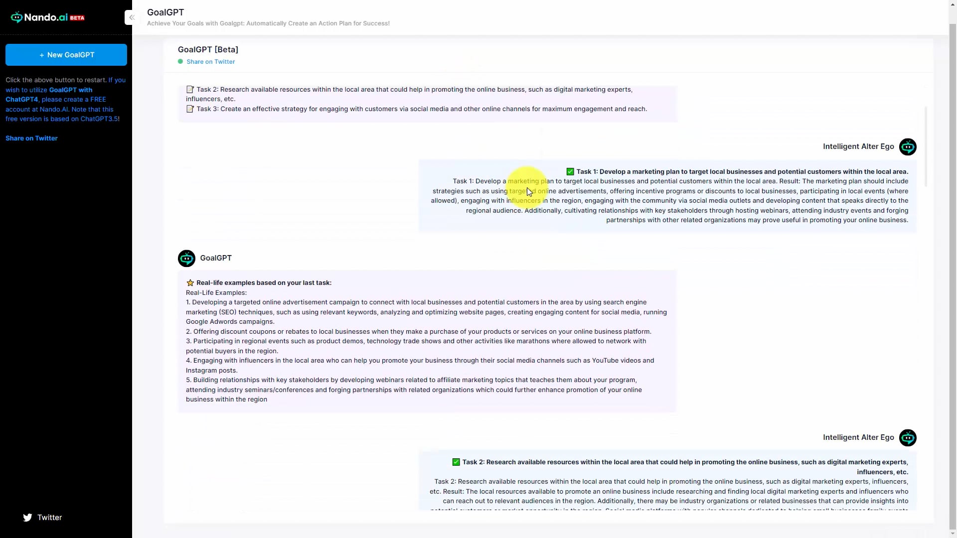 38 - Goal GPT - Wrap Up and Return on Vimeo