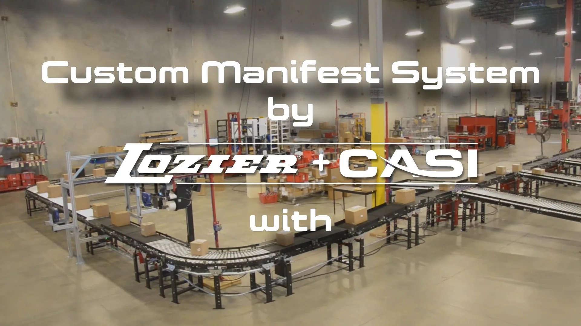 Custom Manifest System - with Scan, Print, and Apply & Outbound Sortation