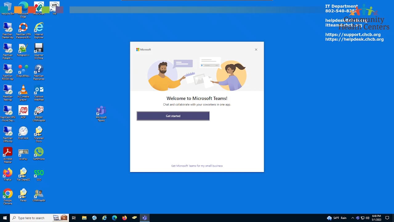 M365 Teams First Time Login on Vimeo