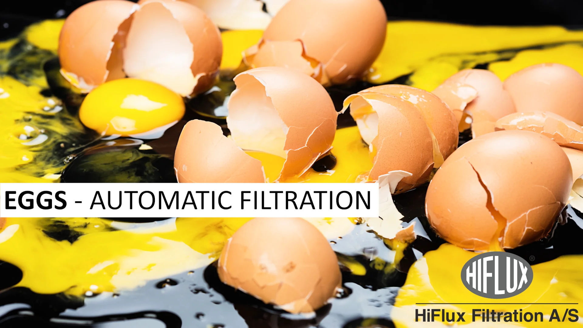 Egg filtration - Auto-line self-cleaning filter on Vimeo