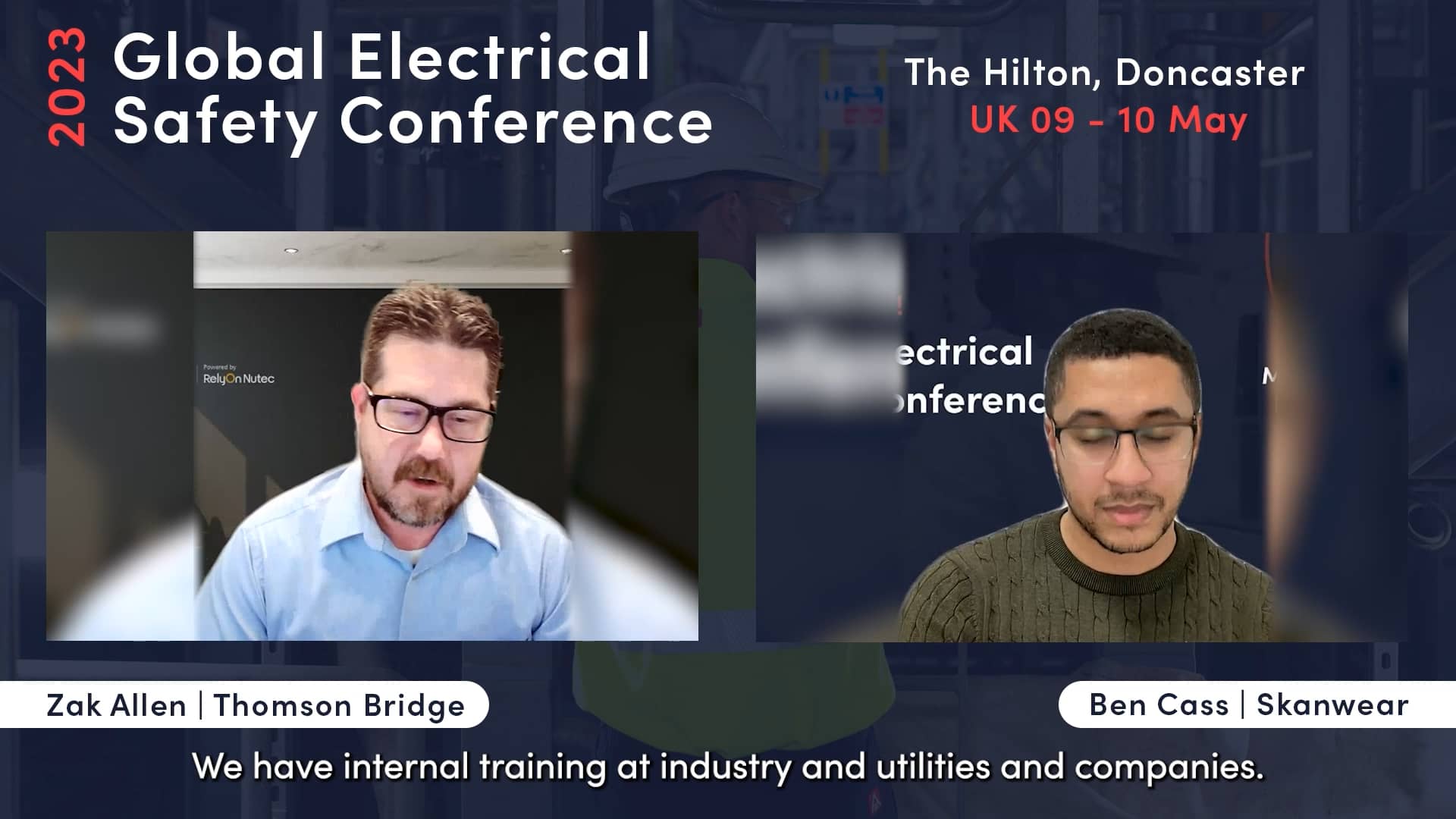 2023 Global Electrical Safety Conference | Zak Allen Interview | Thomson Bridge on Vimeo