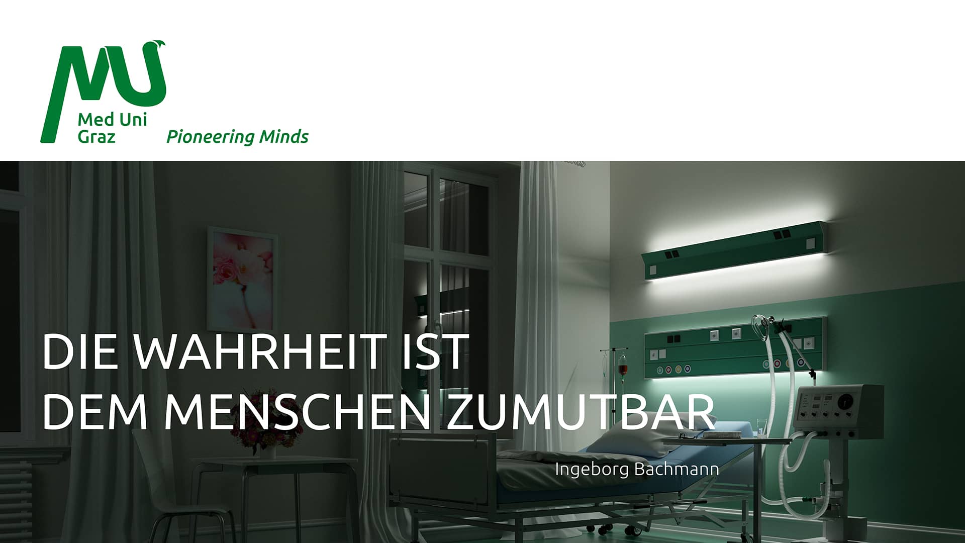 DIE WAHRHEIT IST DEM MENSCHEN ZUMUTBAR on Vimeo