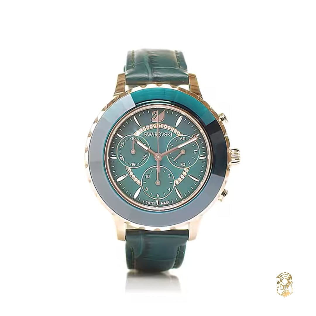 Swarovski Octea Lux Chrono Watch 39mm 5452498 on Vimeo