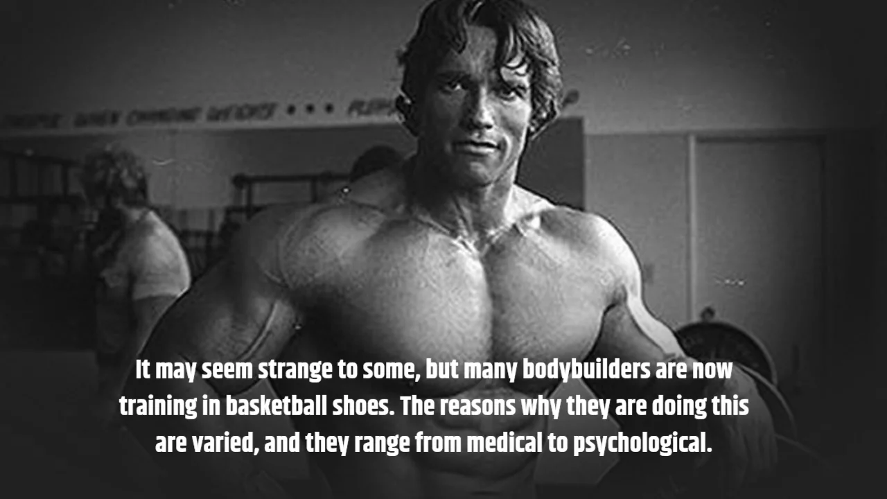 Why Do Bodybuilders Train In Basketball Shoes? on Vimeo