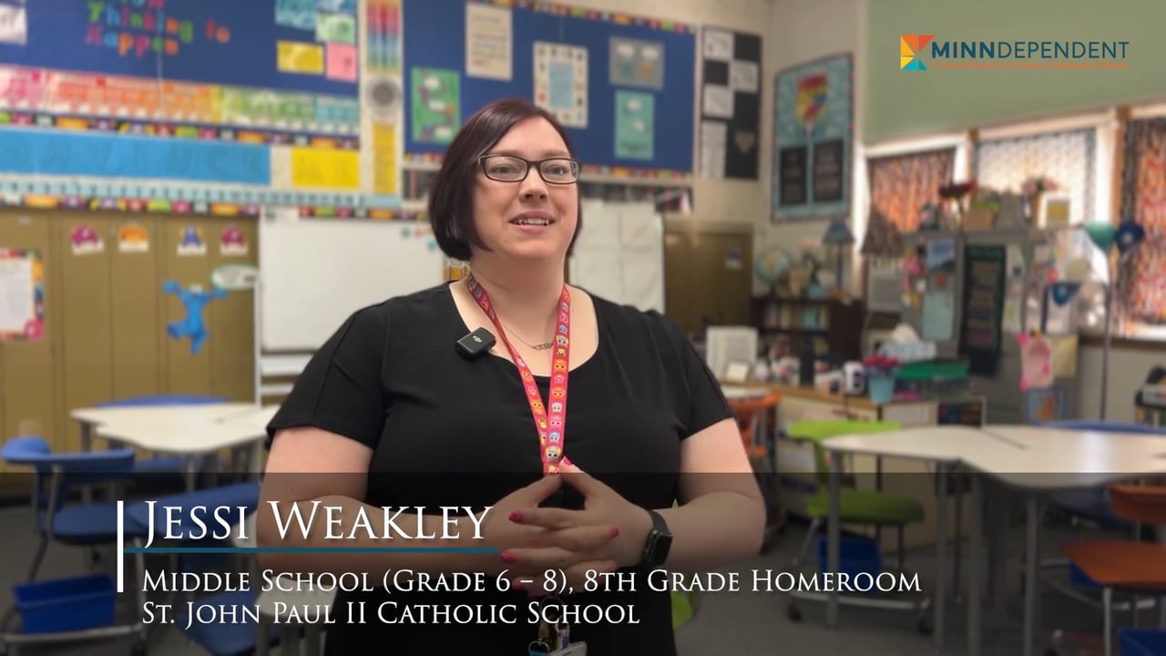 2023 Honor Teacher Award - Jessi Weakley, St. John Paul II Catholic ...