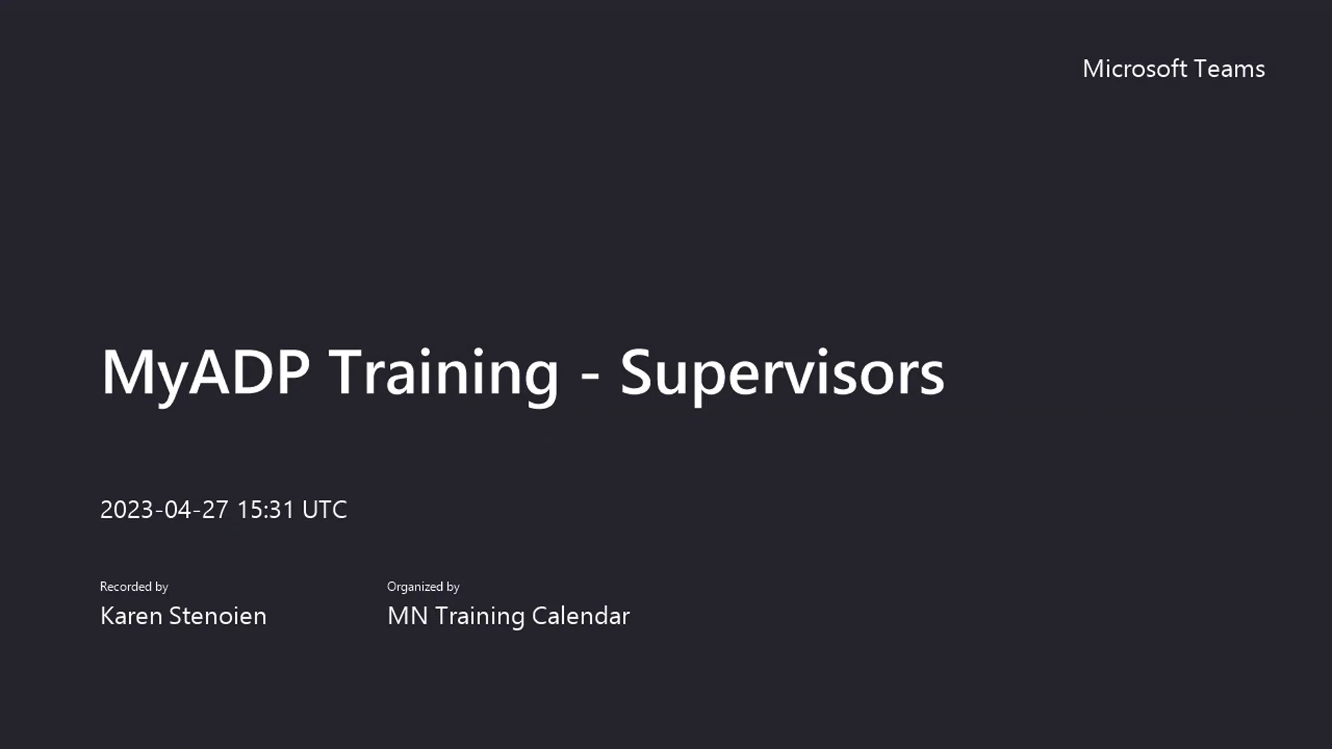 MyADP Training - Supervisors-20230427_103105-Meeting Recording - Trim ...