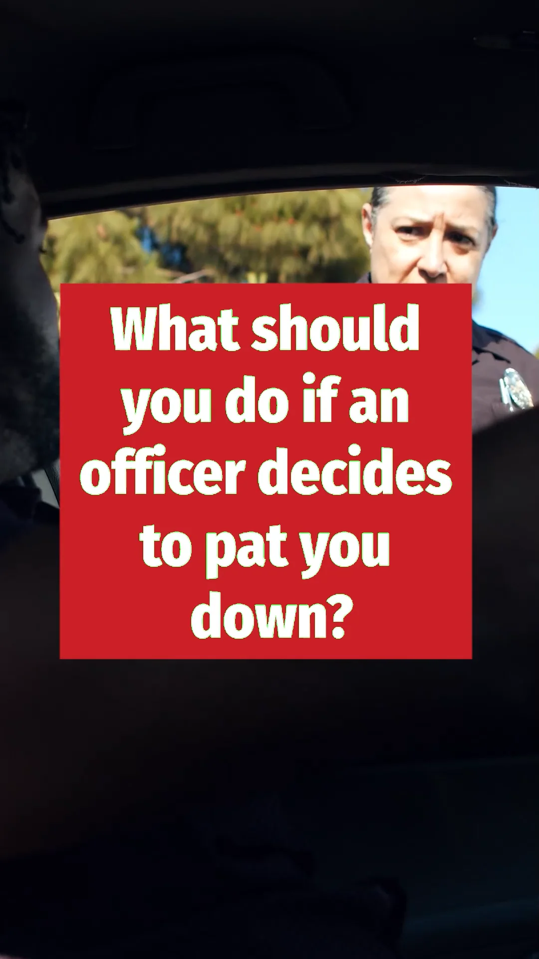 Wiltshire Defense - What to do during a pat-down search on Vimeo