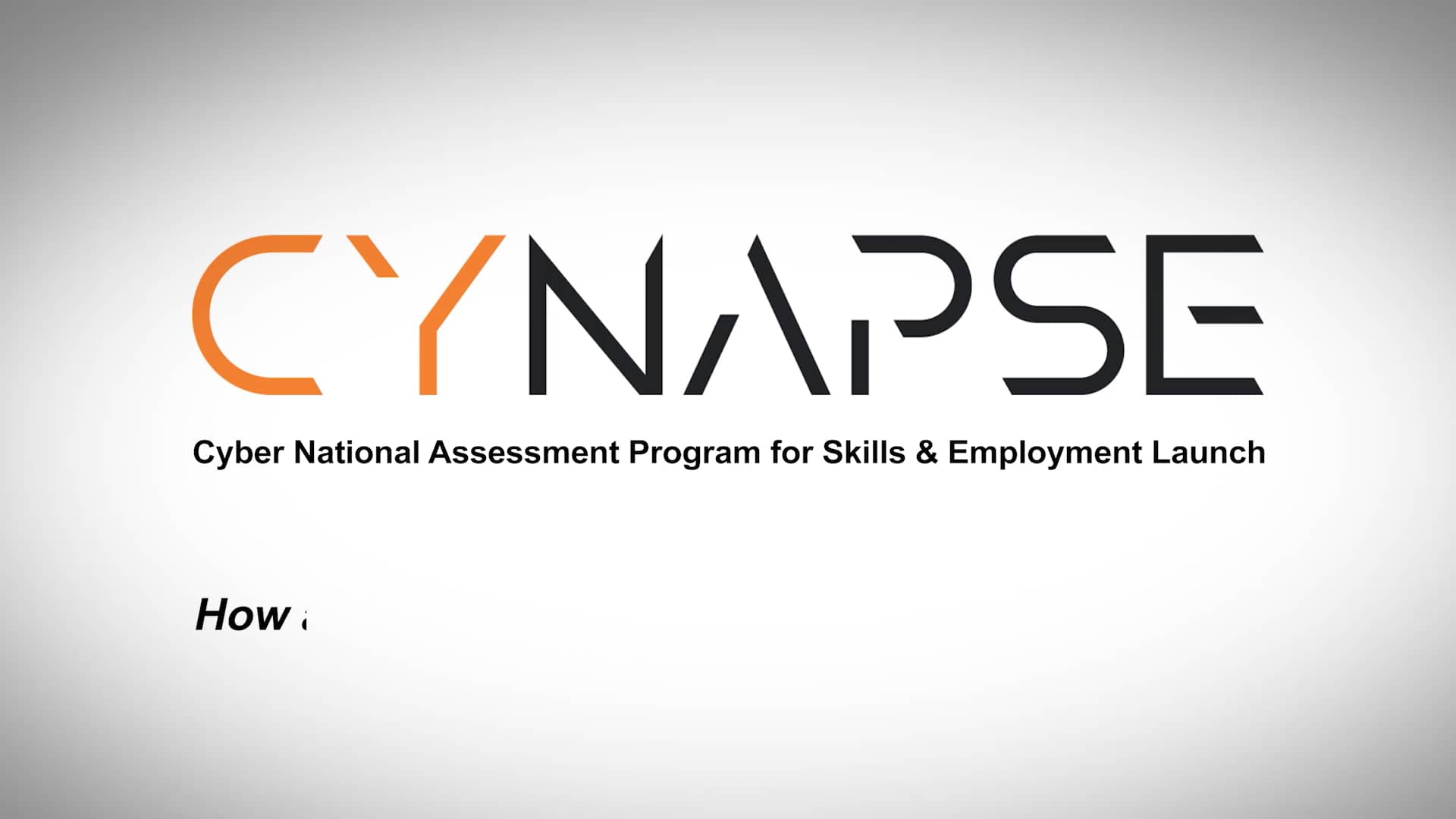 CYNAPSE partner contribution on Vimeo