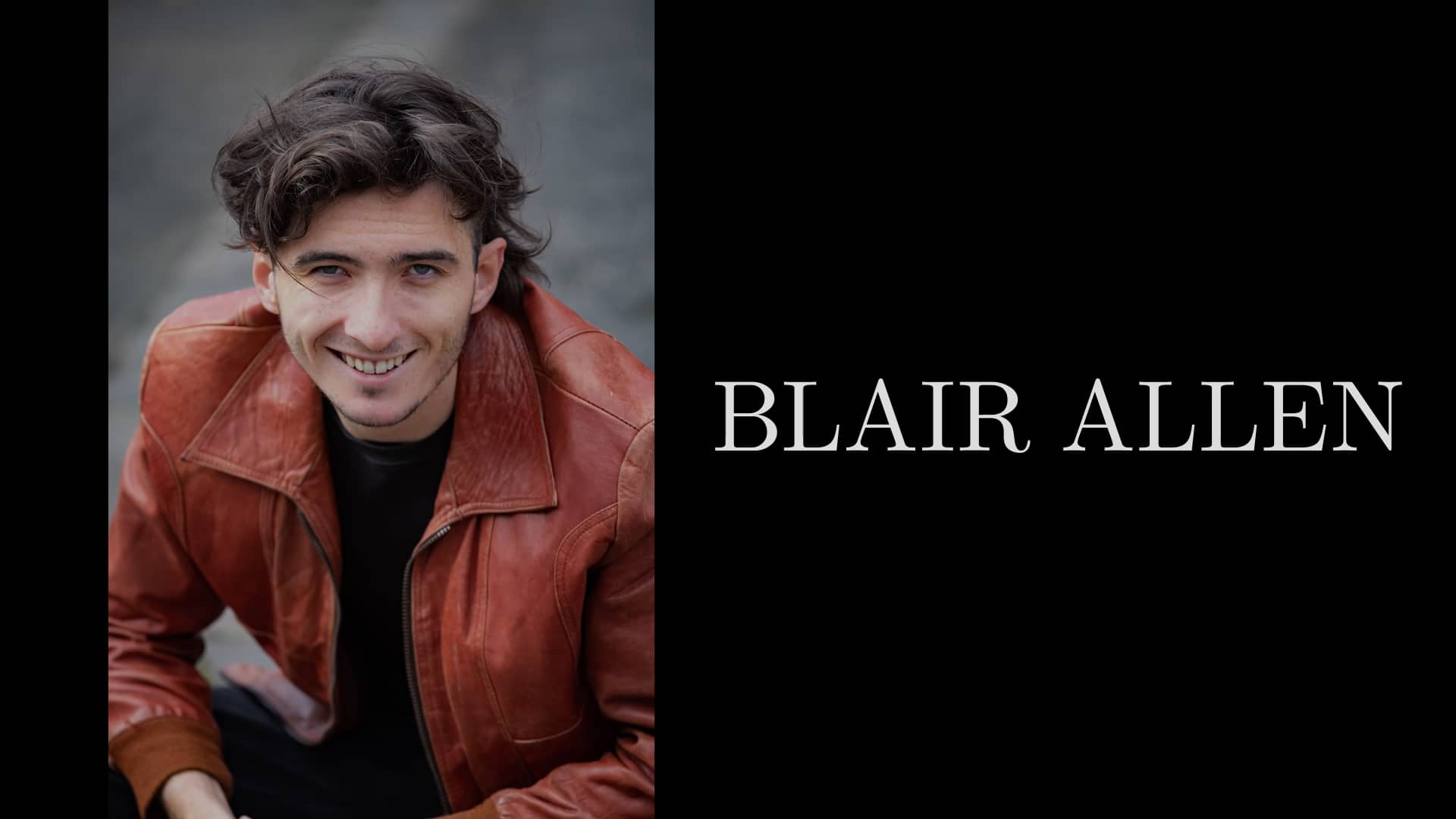 BLAIR ALLEN - ACTING SHOWREEL on Vimeo