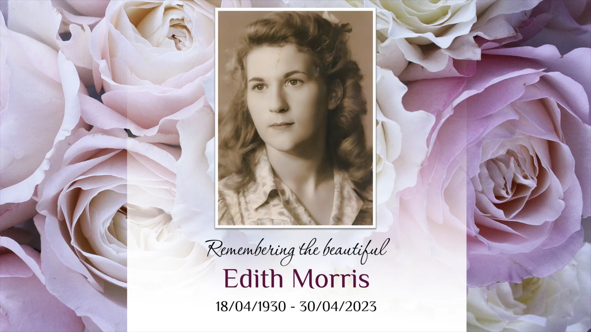 Edith Morris on Vimeo