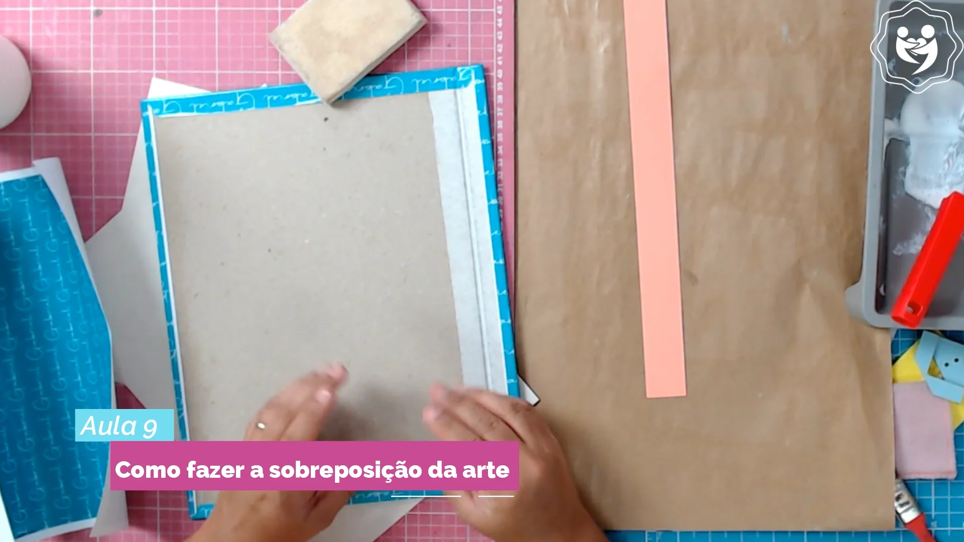 Aula 9 - Bônus pasta com a arte sobreposta