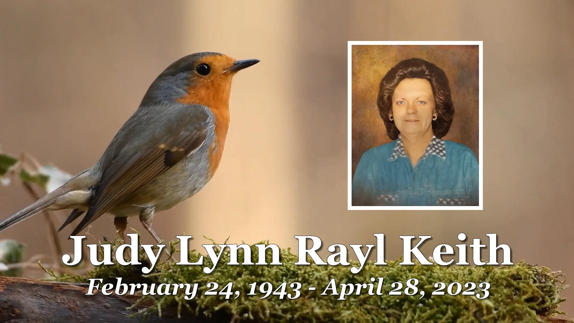 Judy Lynn Rayl Keith - Morgan & Nay Judy Keith on Vimeo