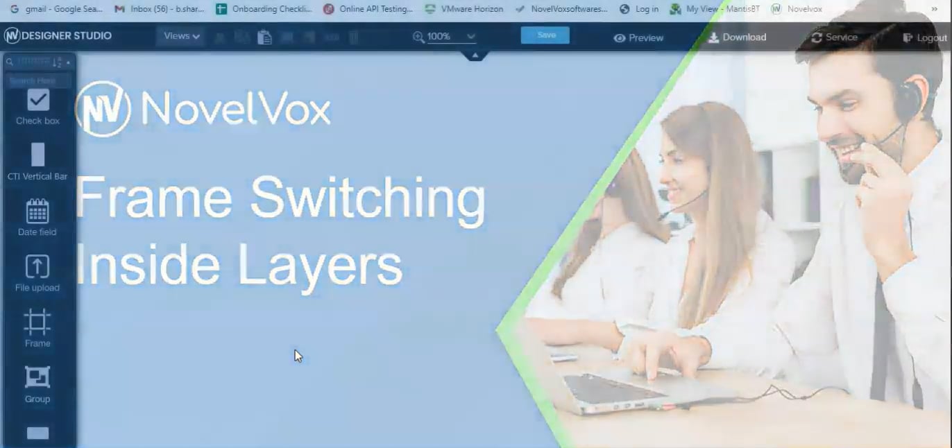 Frame Switching Inside Layers on Vimeo