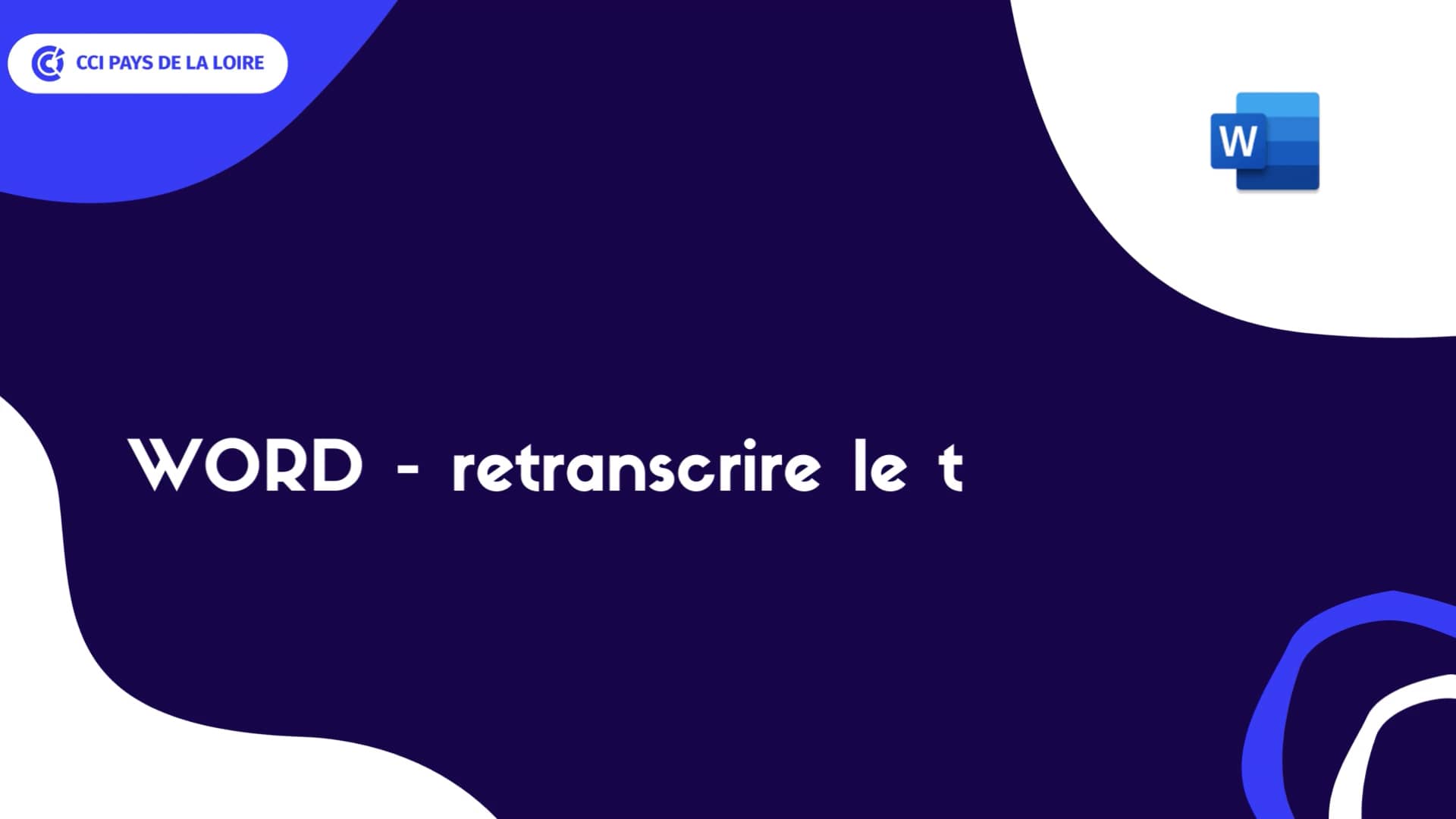 WORD-retranscrire-audio on Vimeo