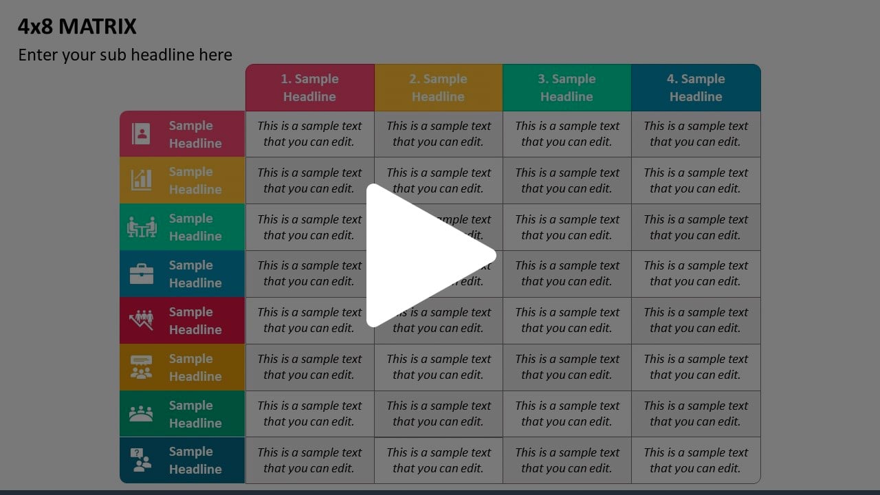 4x8 Matrix Animated Presentation - SketchBubble on Vimeo