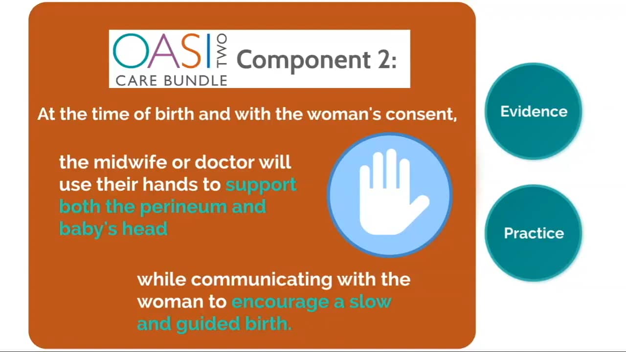 Manual perineal protection: Practical application on Vimeo