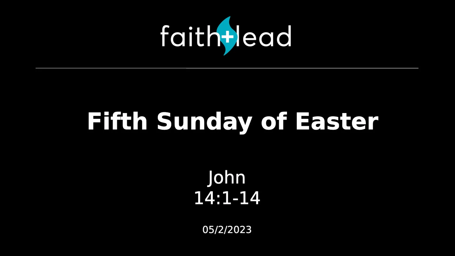 Dwelling in the Word - John 14:1-14 (Easter 5A) on Vimeo