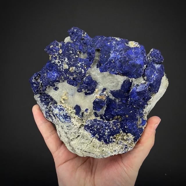 Lazurite | Ladjuar Medam, Sar-e-Sang, Kuran wa Munjan Dist., Badakhshan ...