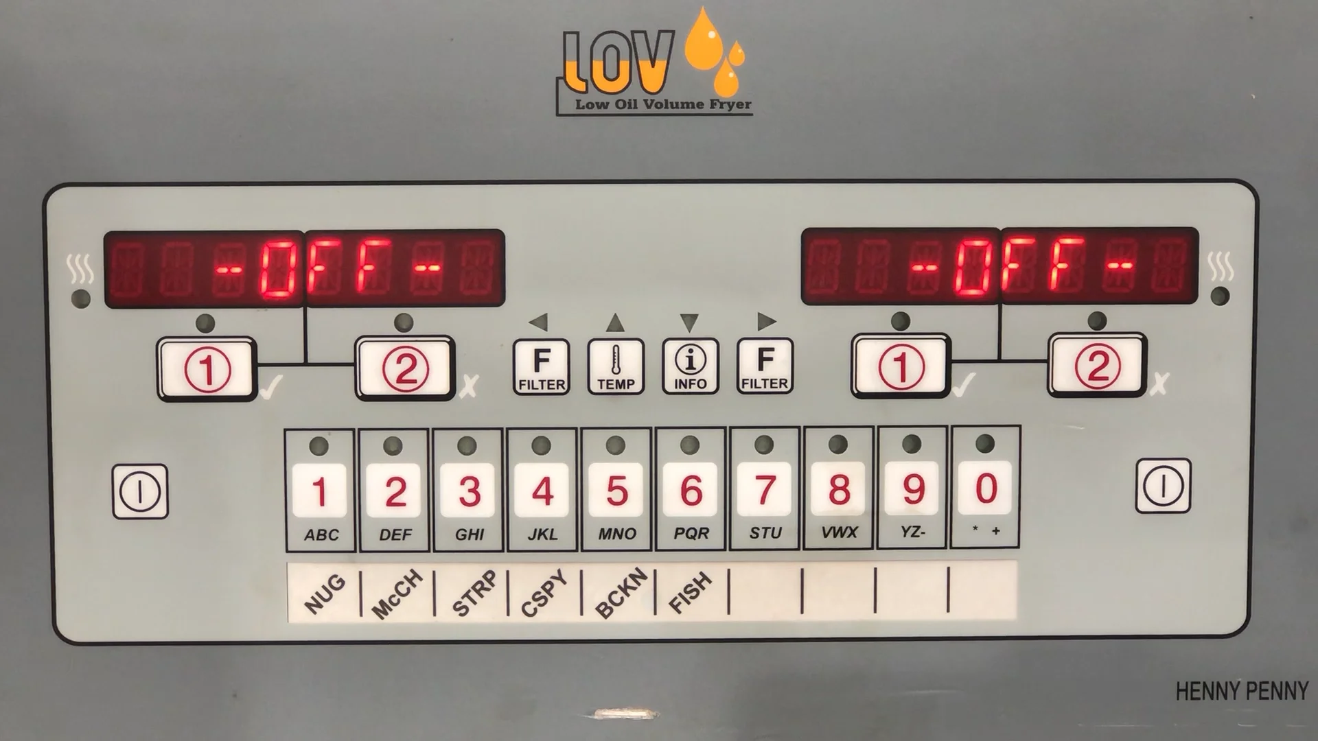 McDonald's LOV Operations - Series 100 and 200 - LOV Product Settings ...