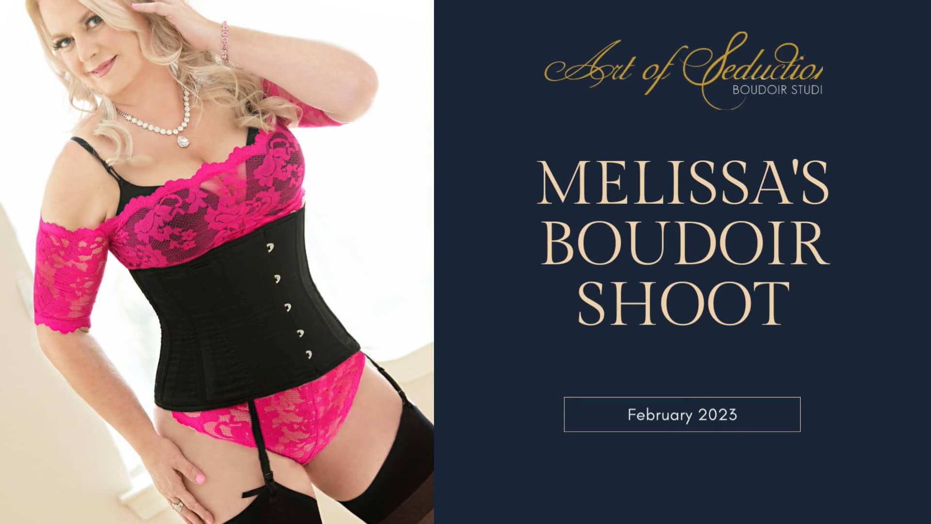 Behind the Scenes Melissa's Boudoir Shoot on Vimeo