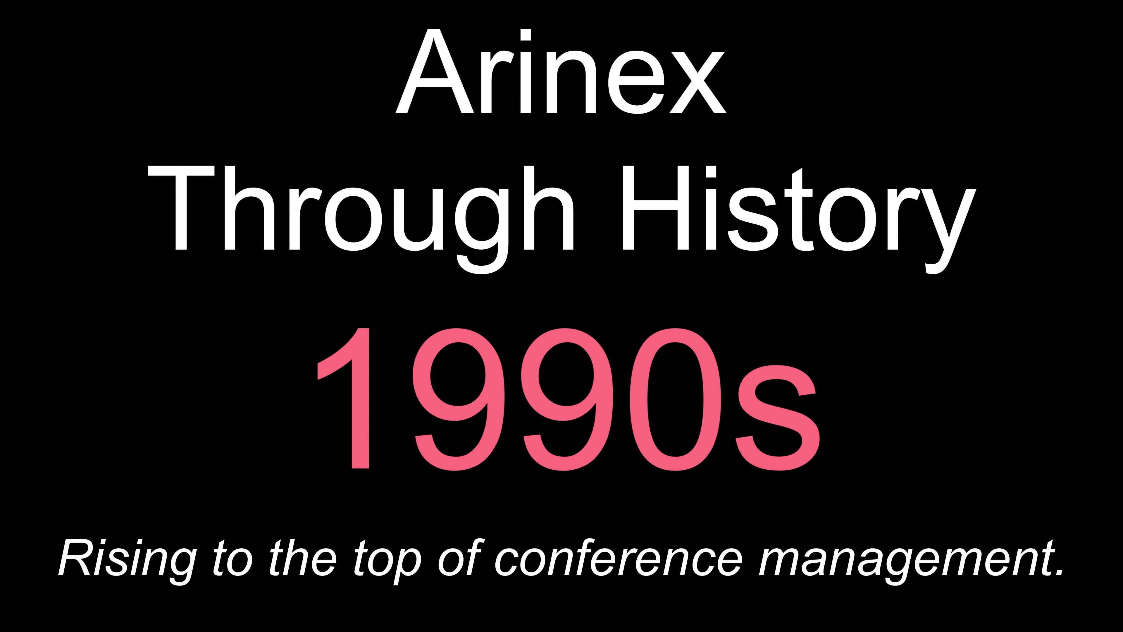Arinex Through History - 1990s on Vimeo