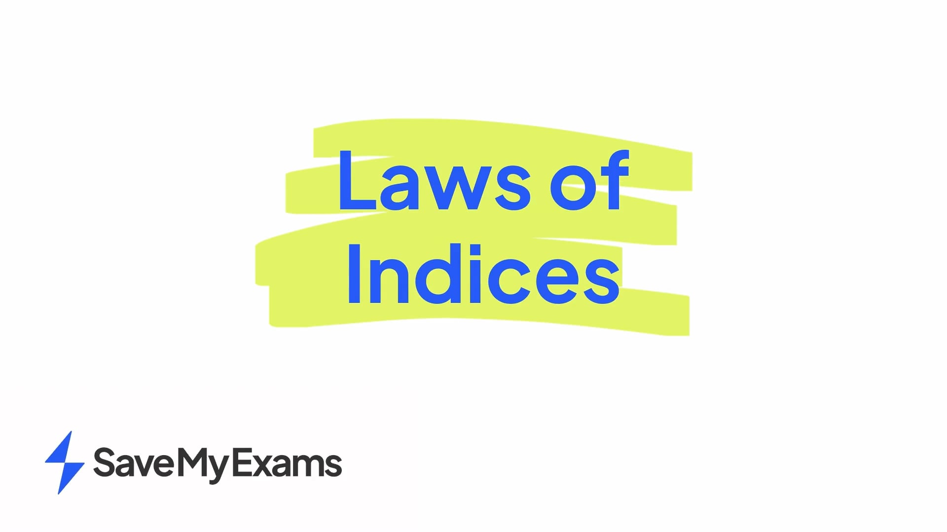 Laws of Indices on Vimeo