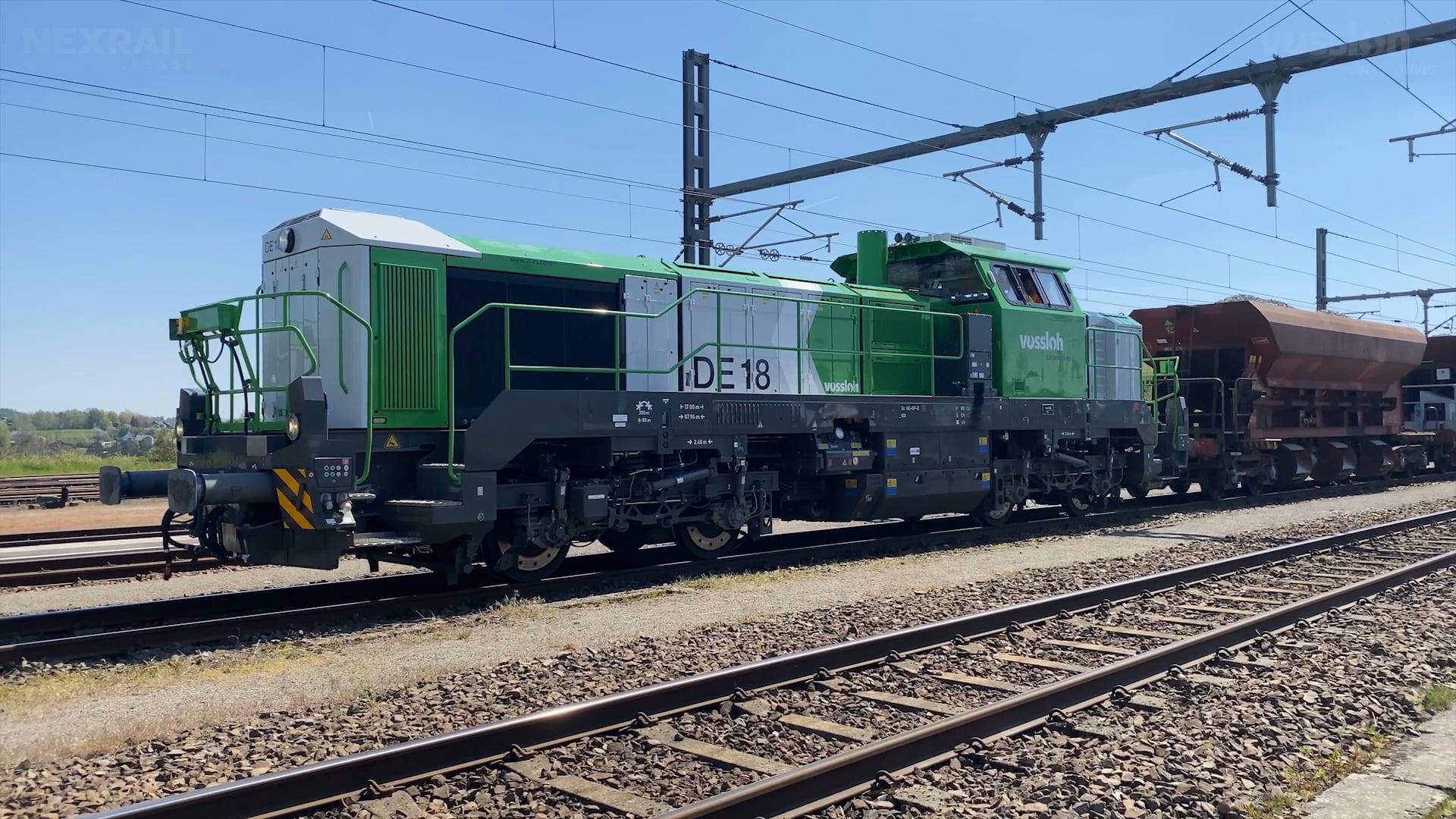 Vossloh test drive Nexrail on Vimeo