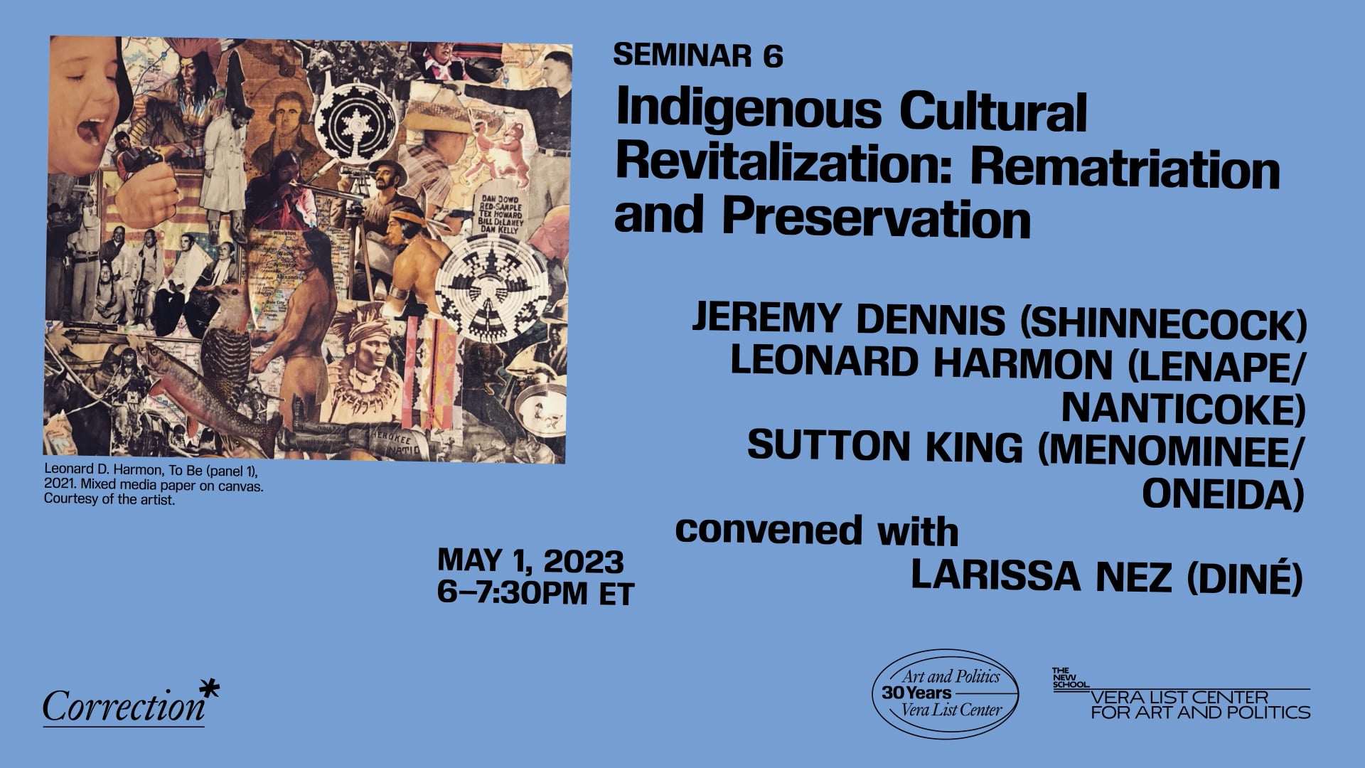 Correction * Seminar 6: Indigenous Cultural Revitalization ...