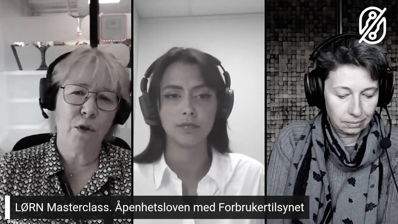 M0069a_230425_Bente Øverli og Nadia Ullah: Åpenhetsloven, leksjon 1 ...