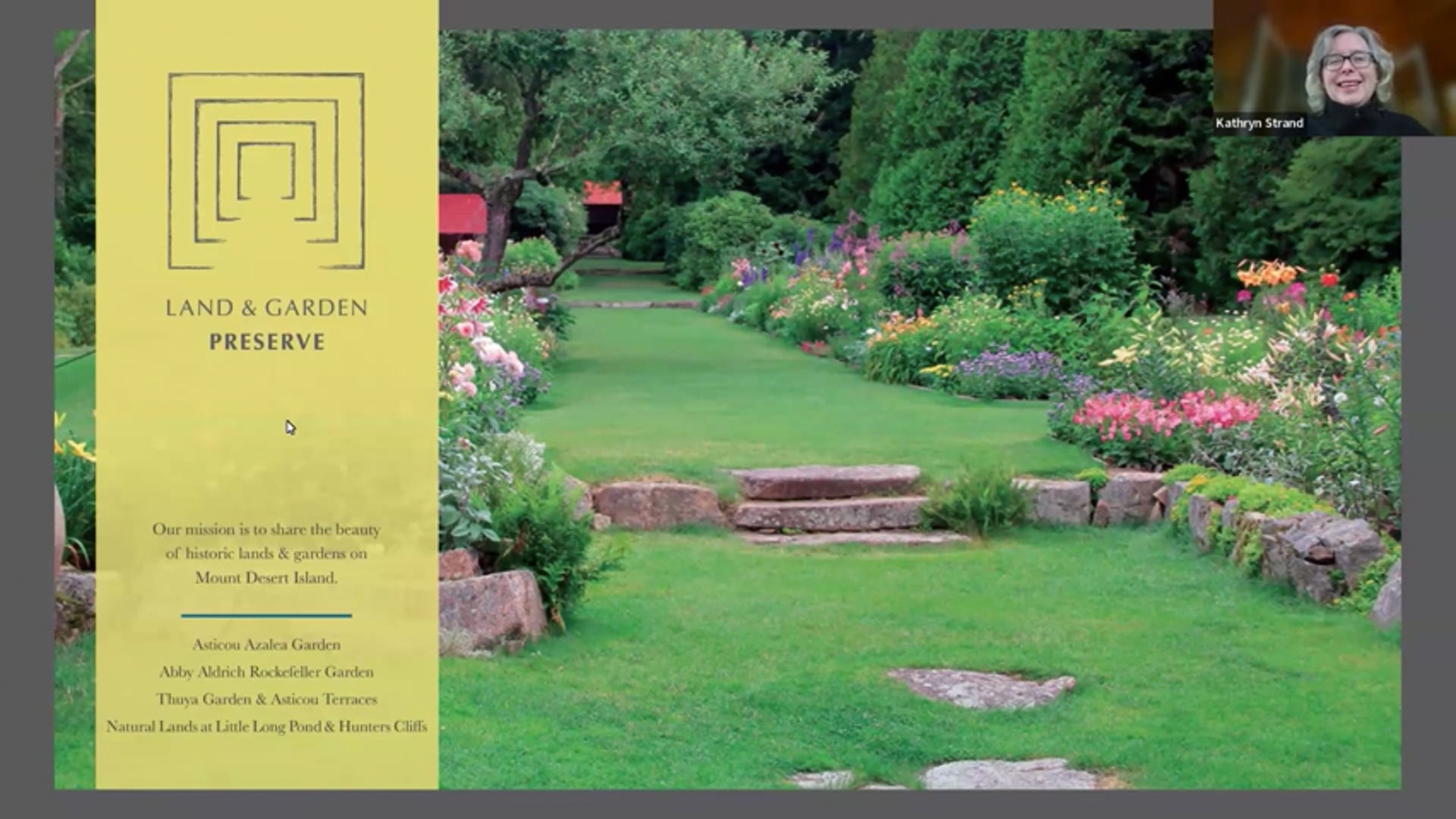Webinars & Video Tours | LandGarden Preserve