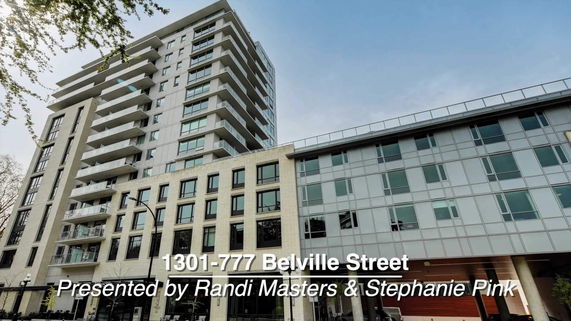 Randi Masters PREC & Stephanie Pink present 1301-777 Belleville Street ...