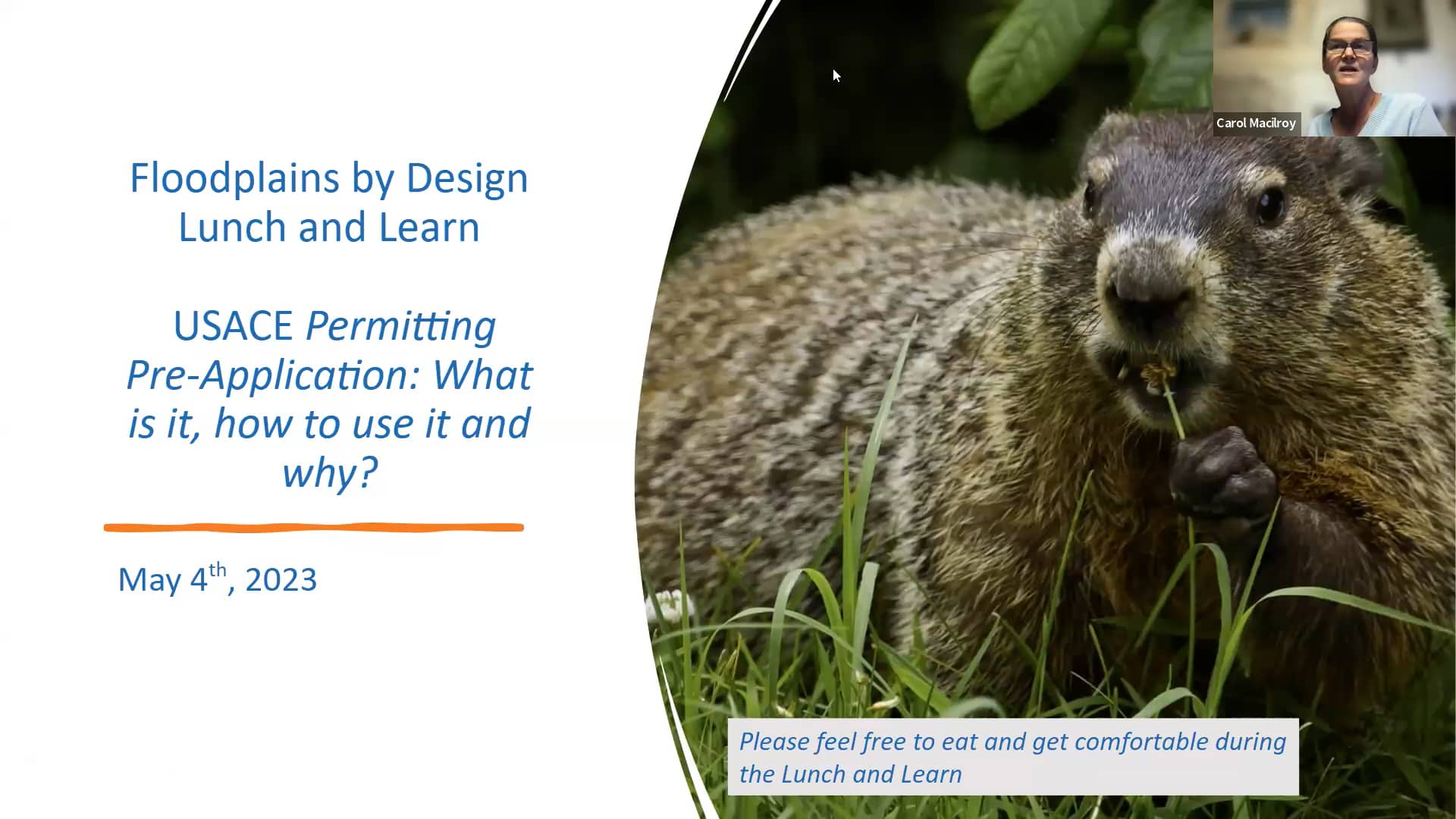 USACE Permitting - Pre-Application: What is it, how to use it and why? on Vimeo