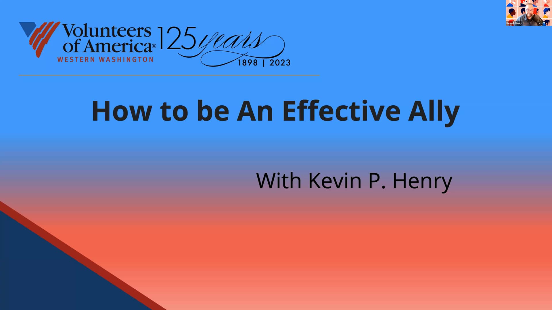 How to be an Effective Ally - Henry on Vimeo