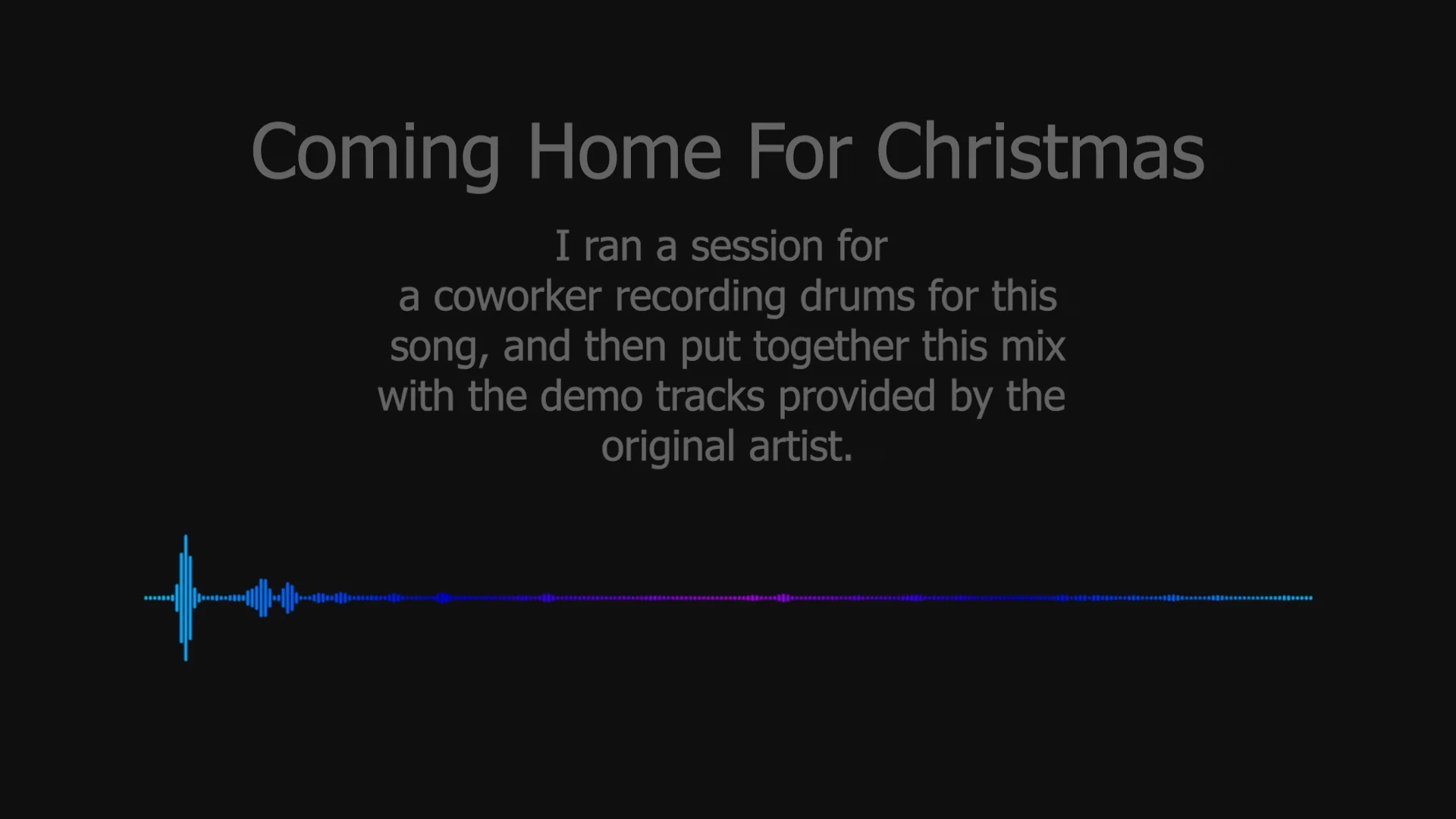 Patrick Sayers Audio Reel on Vimeo