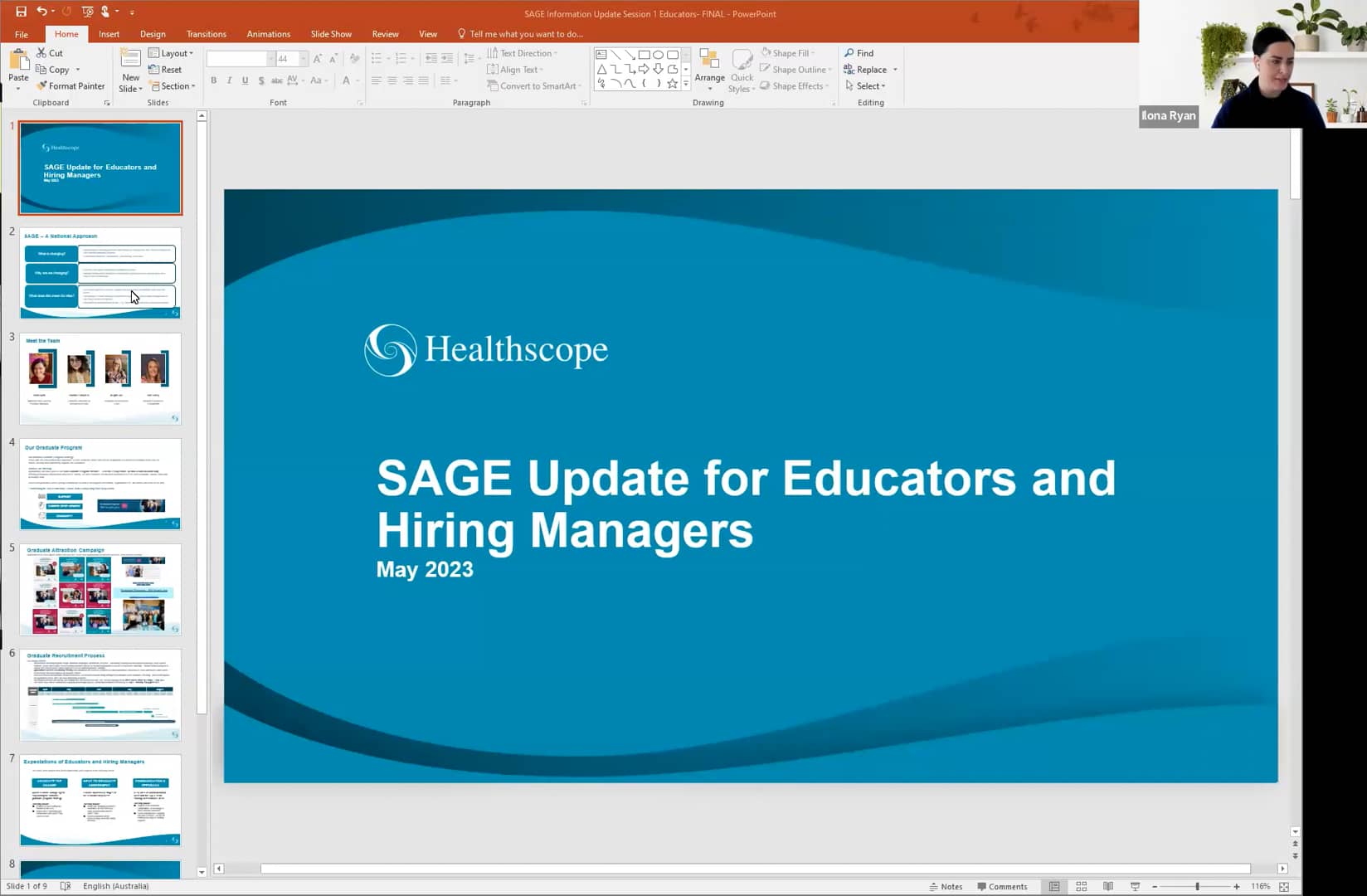 SAGE Update Session: Educators and Hiring Managers on Vimeo