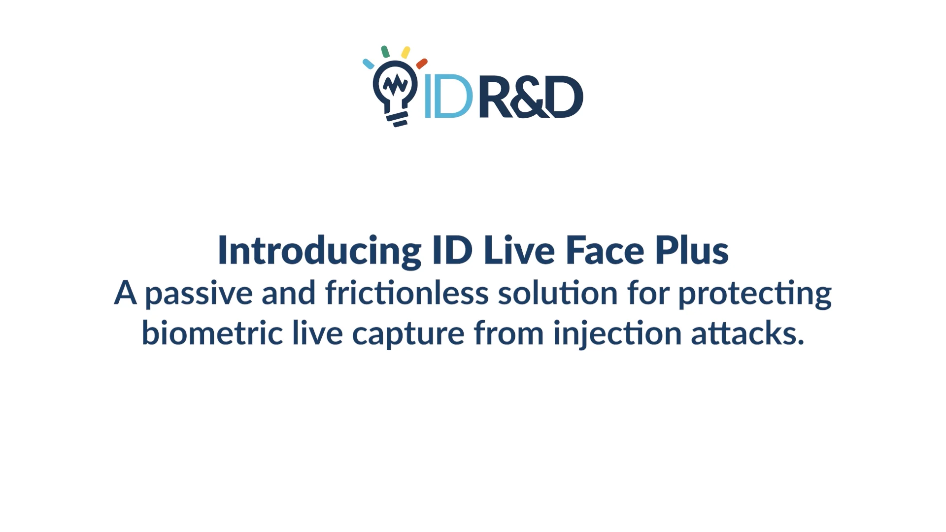 IDLive Face Plus - Demonstration on Vimeo
