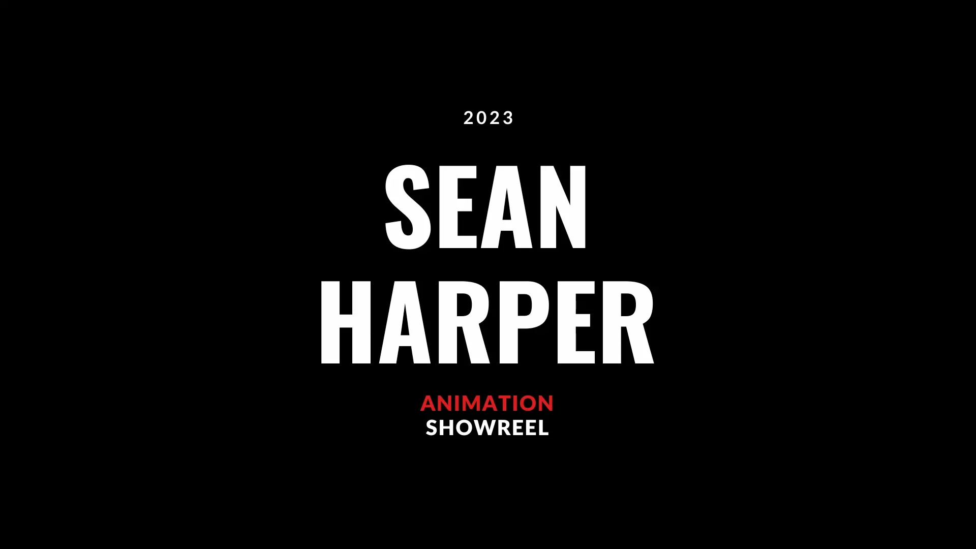 2023 - Sean Harper Animation Showreel on Vimeo