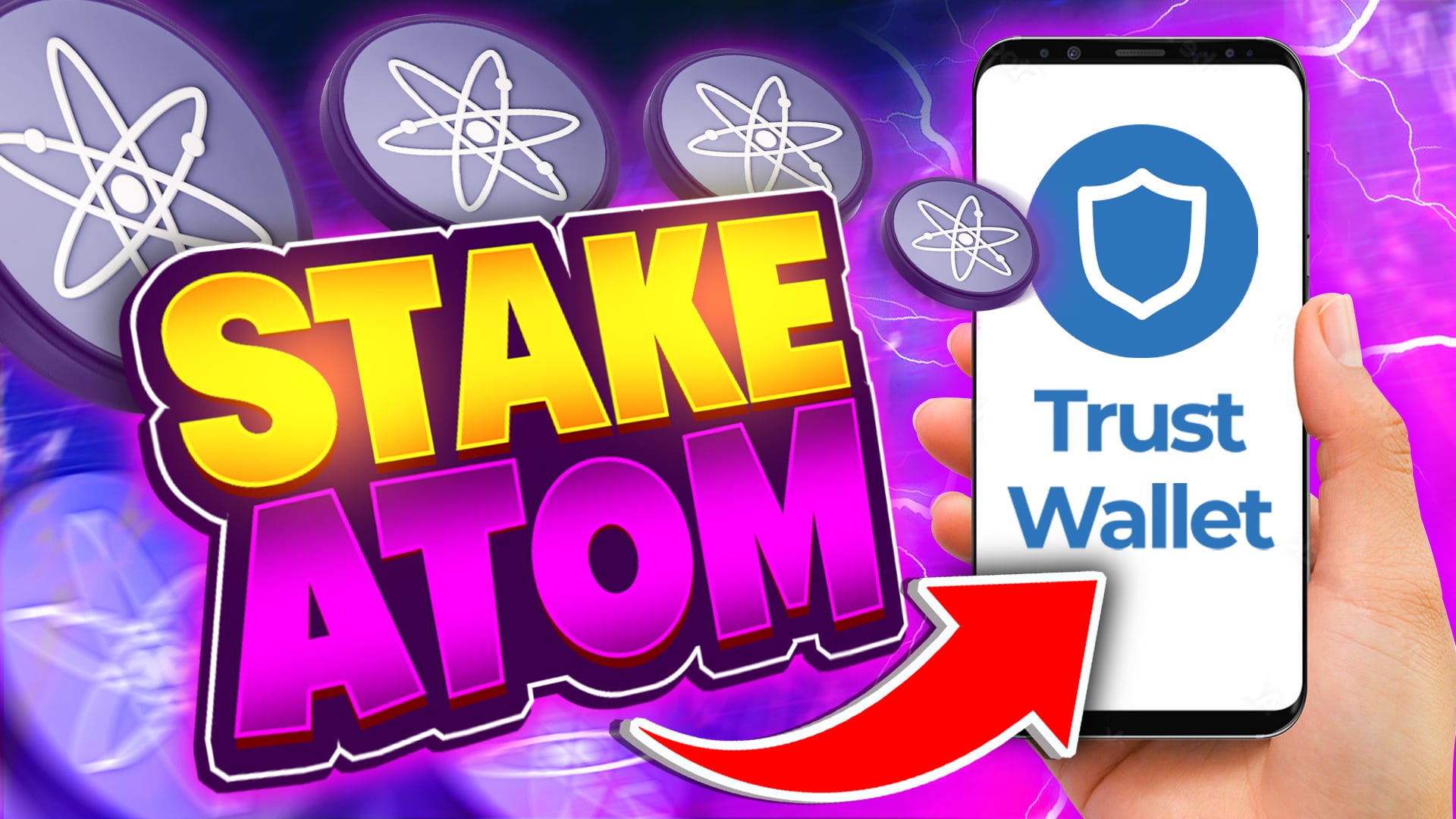 How to stake ATOM tokens using Trust Wallet on Vimeo