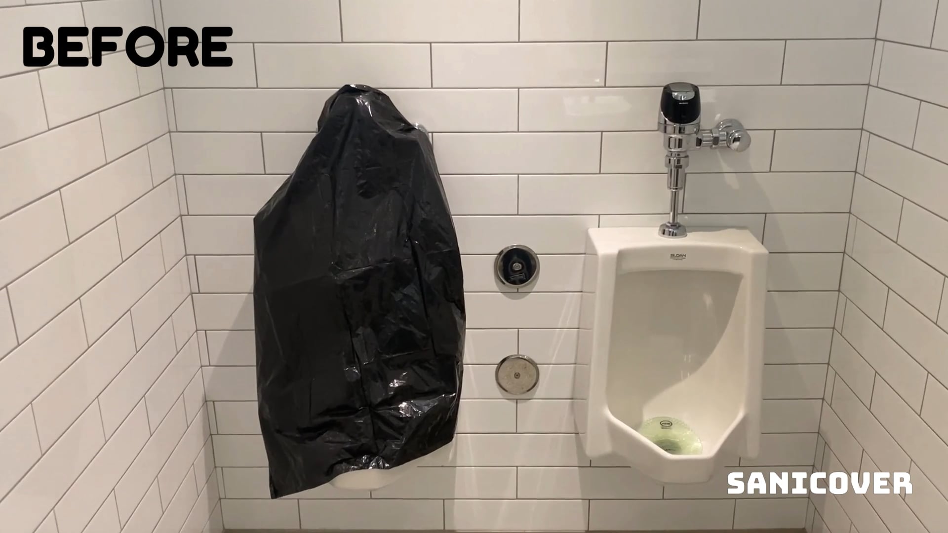 SaniCover - Not In Service Urinal Covers on Vimeo