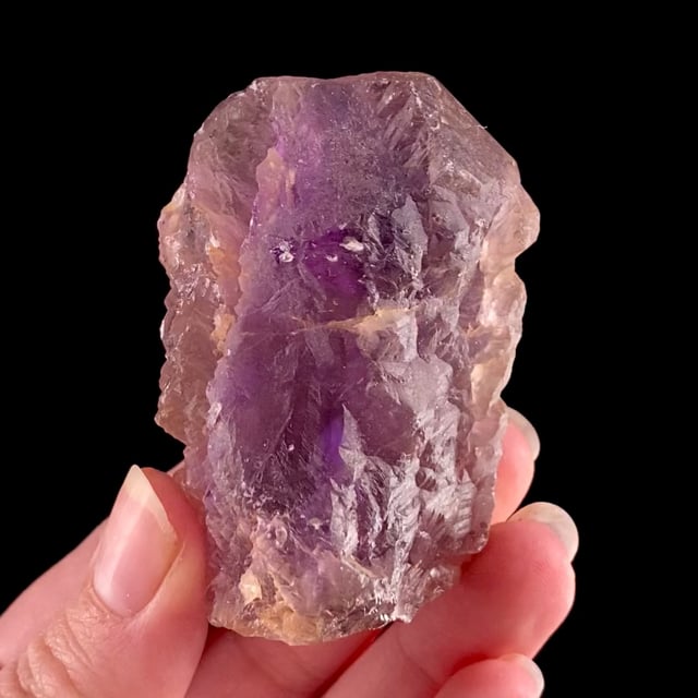 Quartz var: Ametrine (natural bi-color) | Anahi Mine, La Gaiba Dist ...