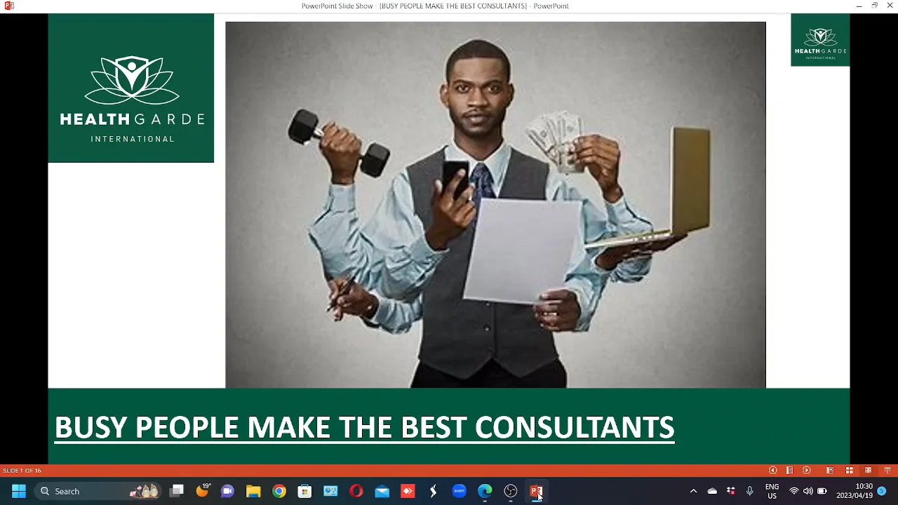 Busy People Make The Best Consultants on Vimeo